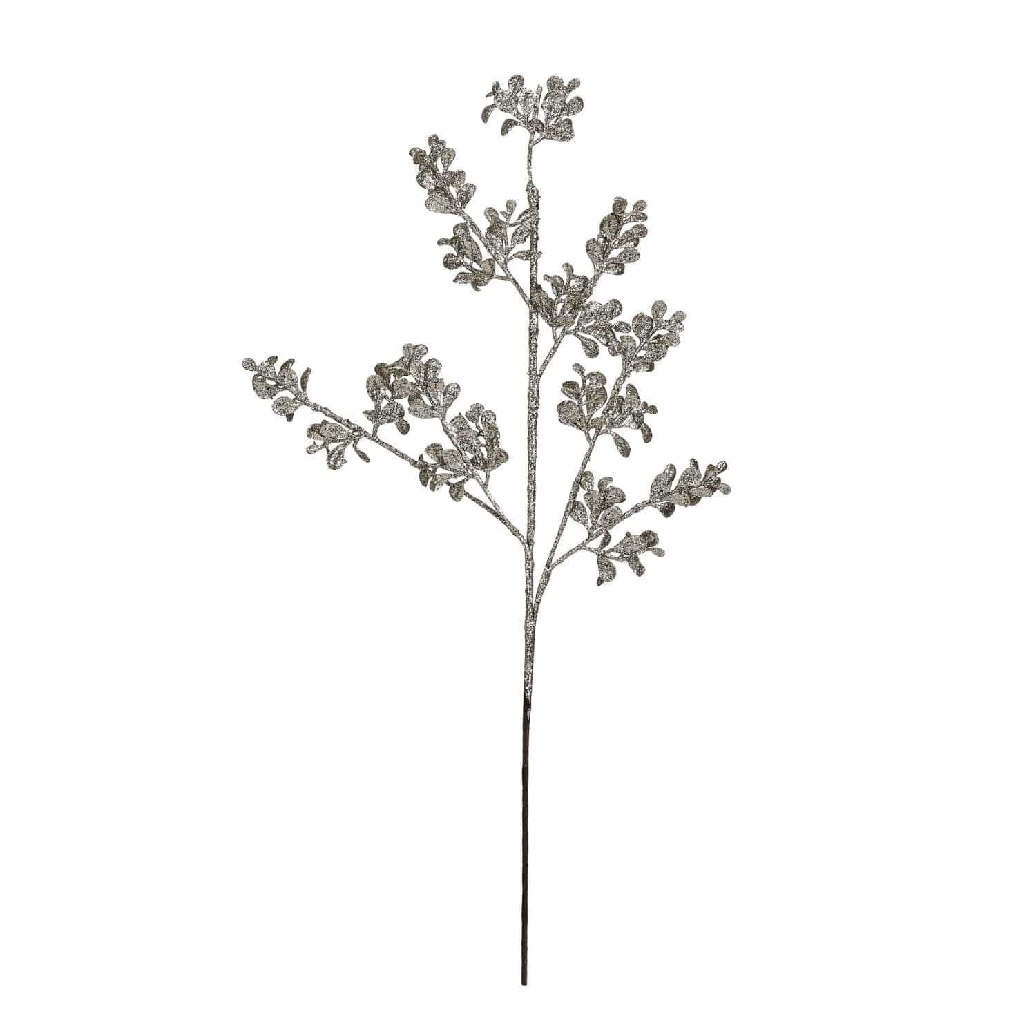 Faux Leaf Pick with Glitter, Champagne – Megan Molten