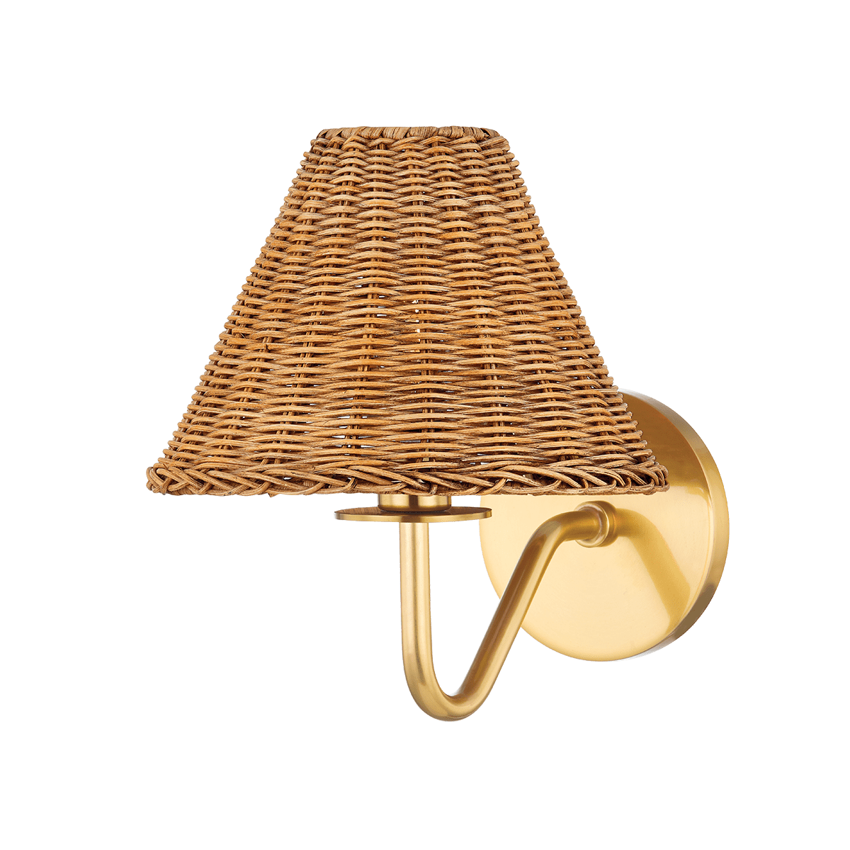 Issa Rattan Light – Elegant Chandelier, Sconce & Wall Light – Megan Molten