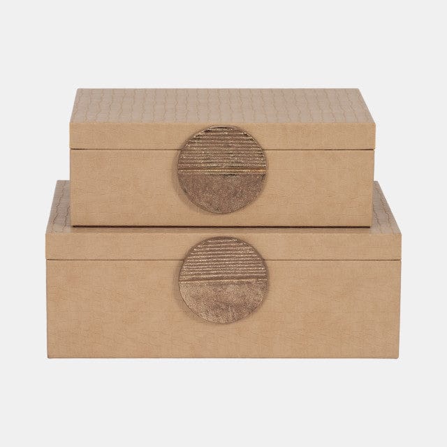 Faux Croc Box – Megan Molten