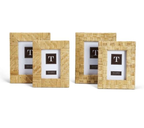 Rattan Photo Frame – Megan Molten