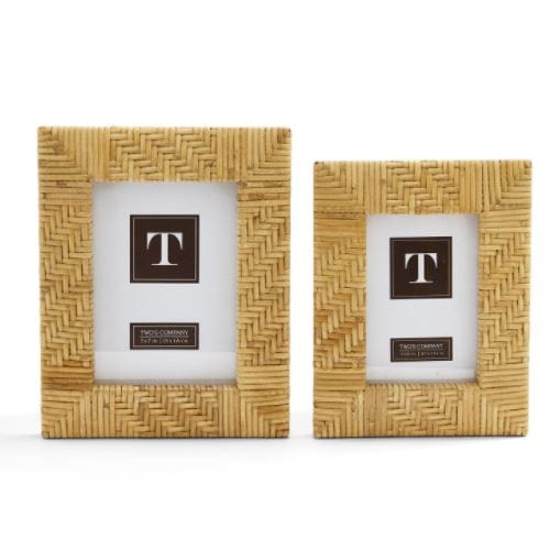 Rattan Photo Frame – Megan Molten